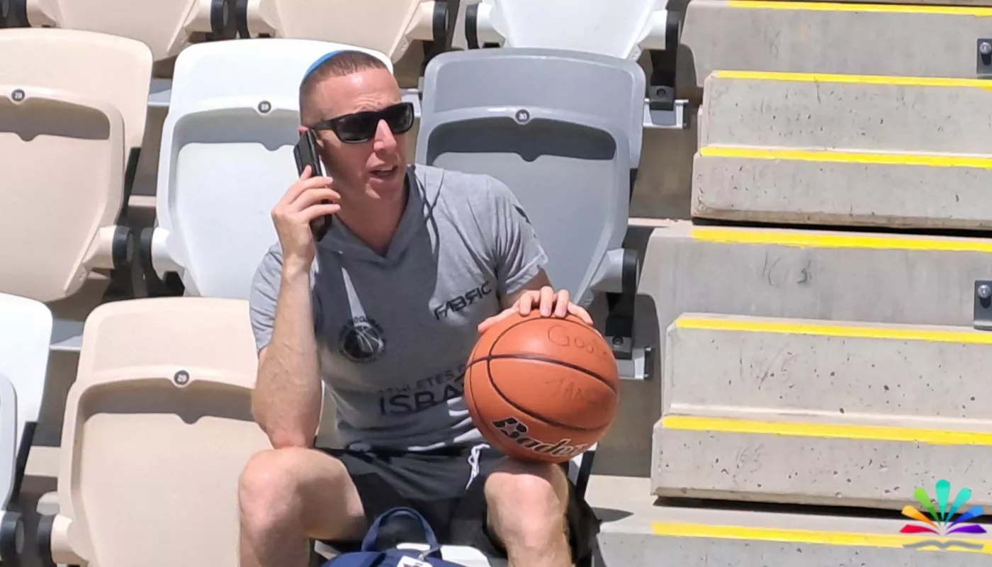 The Sun and a Star Out on the Hebrew University Track
