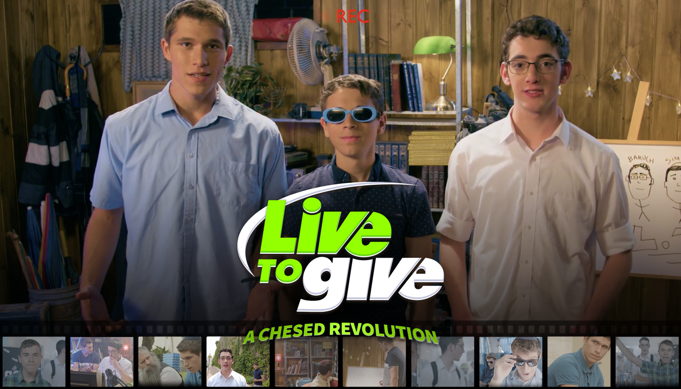 Live to Give: Episode One: The Revolution Begins - Torah Live
